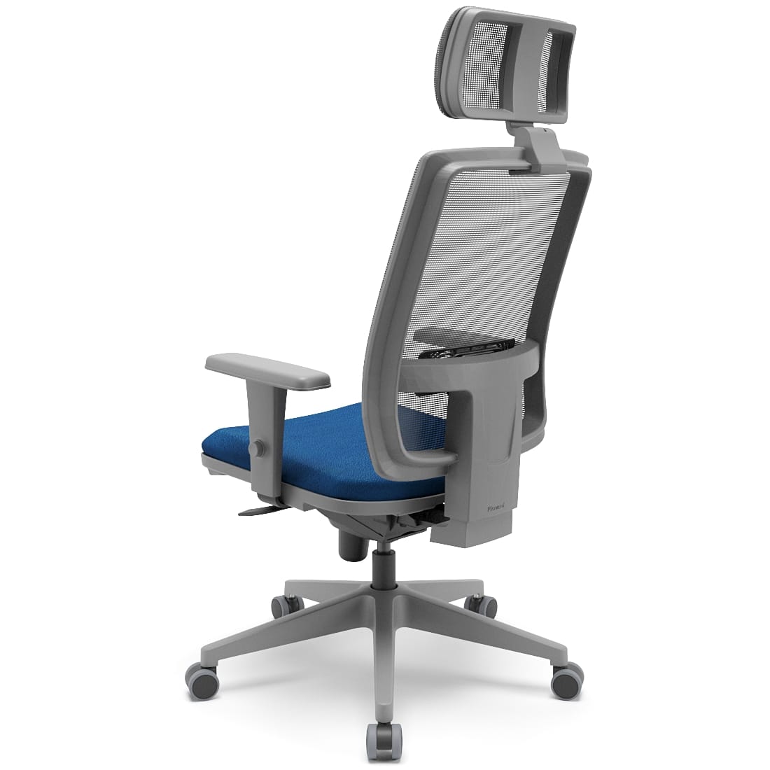 Cadeira Brizza Presidente Tela Grafite - Matrix Móveis